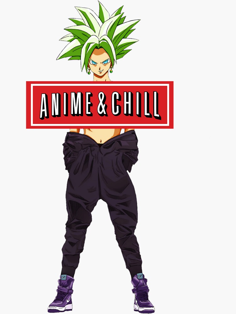 "chill with kefla" Sticker for Sale by HoodieMaxlo | Redbubble