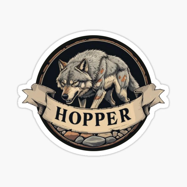 "Hopper Seal" Sticker for Sale by ARedRandBoy01 | Redbubble