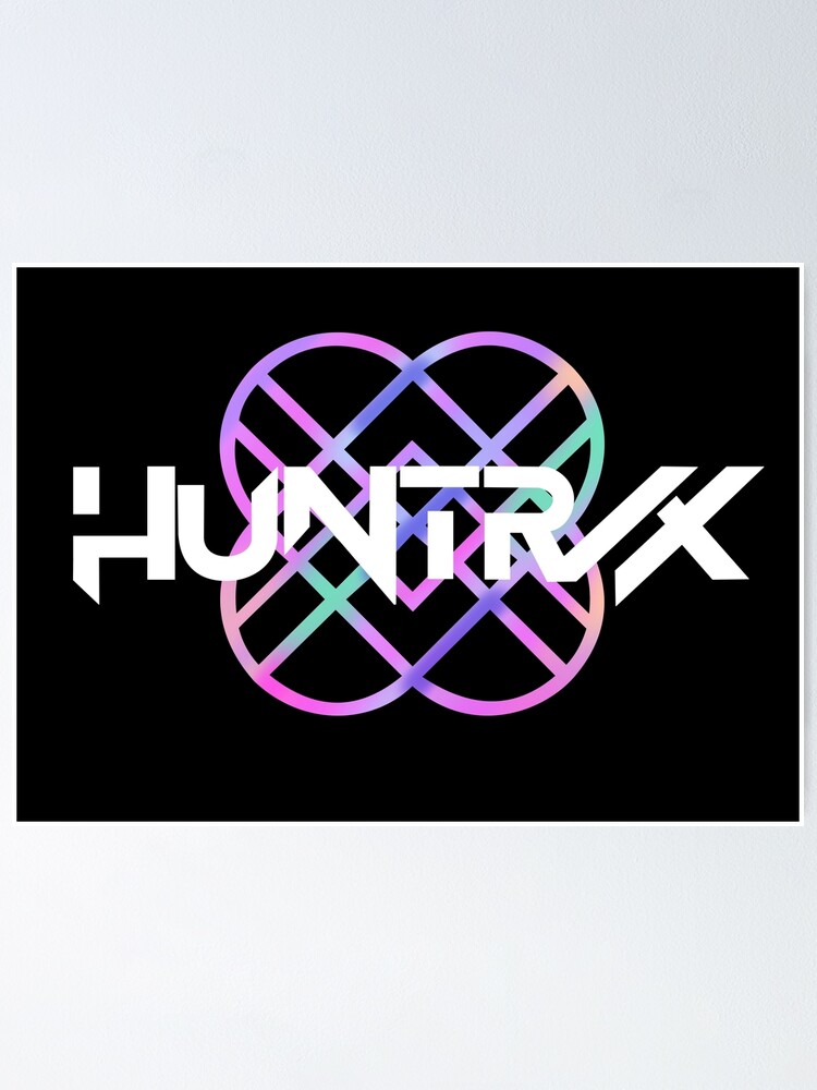 "HUNTR/X - HUNTRIX - Logo 1 - KPop Demon Hunters" Poster by ...