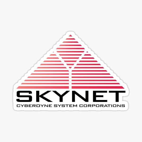 "Skynet Logo" Sticker for Sale by christojoby | Redbubble