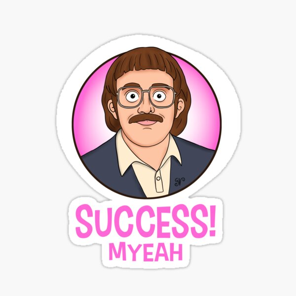 "Chit Success (fan art)" Sticker for Sale by GarryVaux | Redbubble