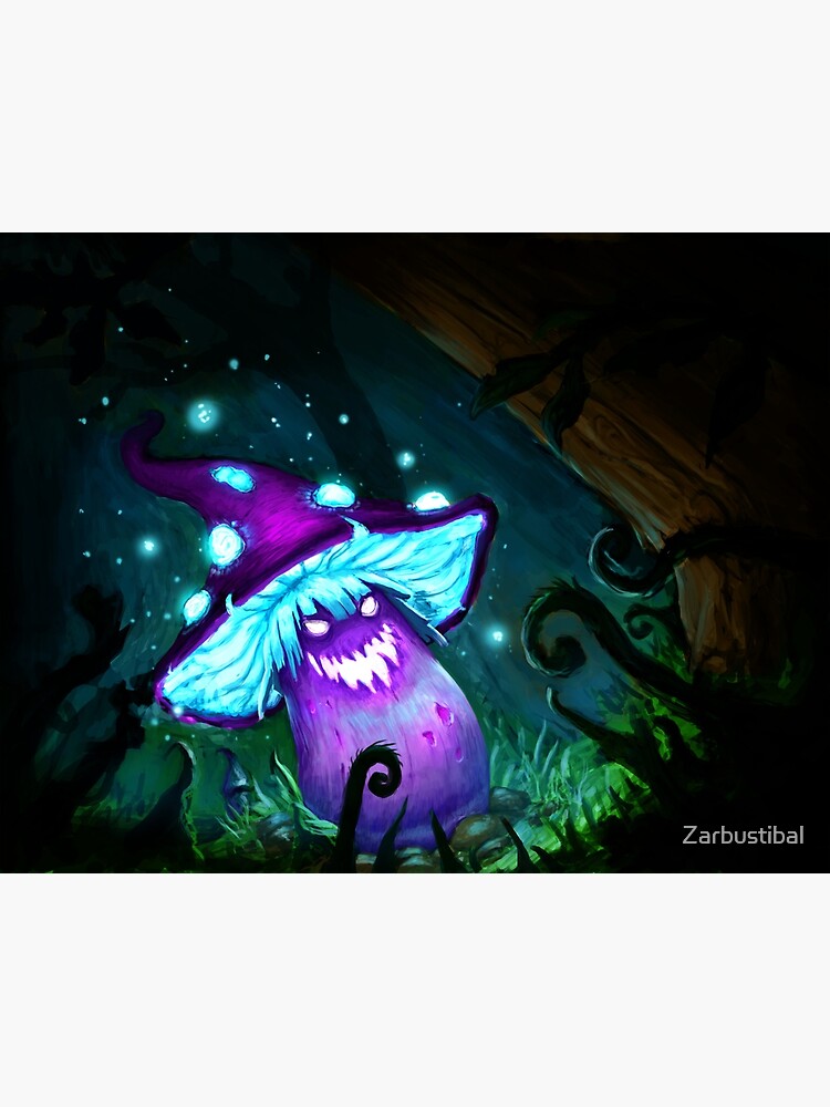 "Mushroom Demon" Poster for Sale by Zarbustibal | Redbubble