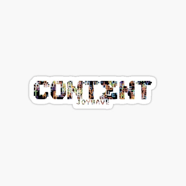 "Content" Sticker by MrPrem | Redbubble