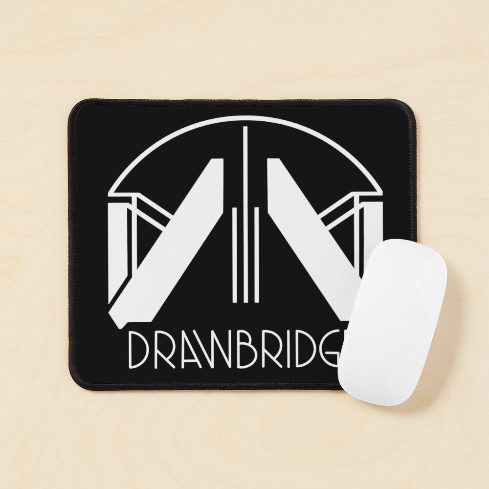"DS2 Bridges Logo White" Sticker for Sale by haz5077 | Redbubble