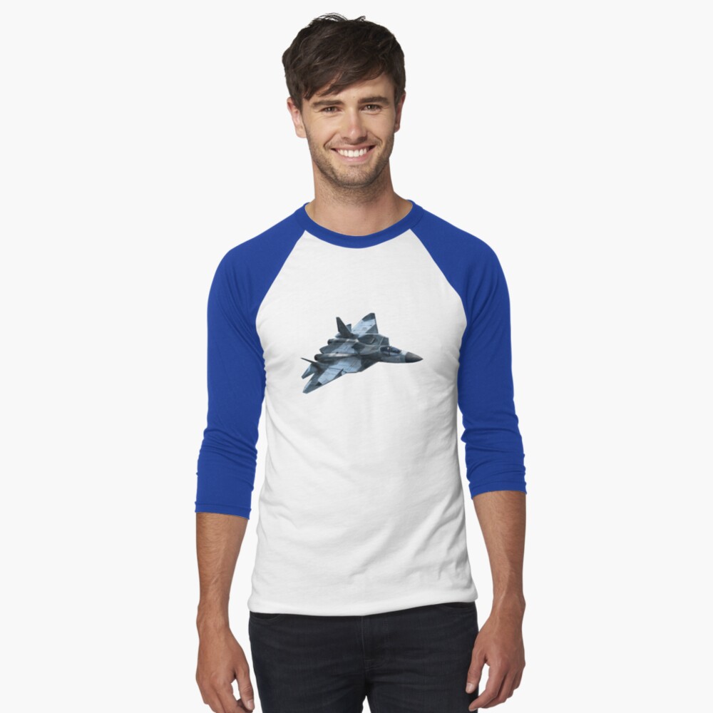 "Fighter Sukhoi Su-57" Sticker by sibosssr | Redbubble