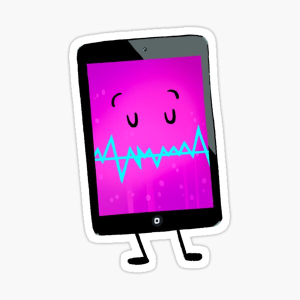 "MePad Inanimate Insanity" Sticker for Sale by MsBonnie | Redbubble