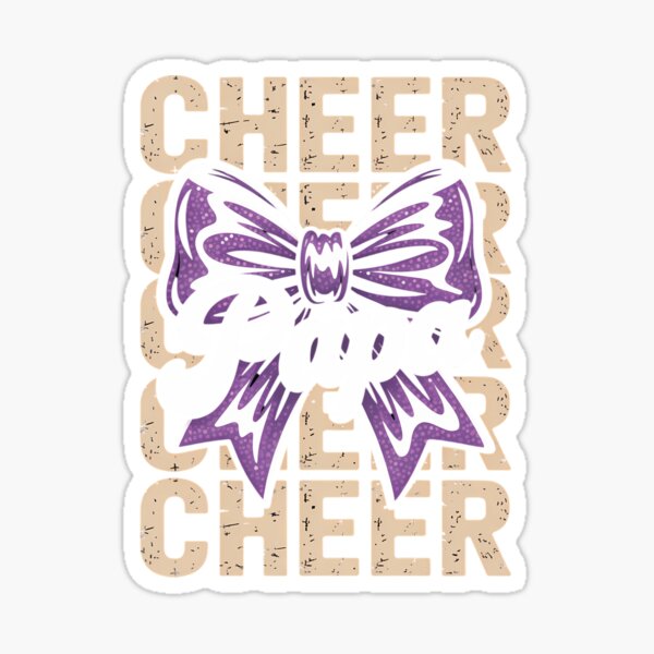 "Cheer Papa Cheerleading Sport Support Family" Sticker for Sale by ...