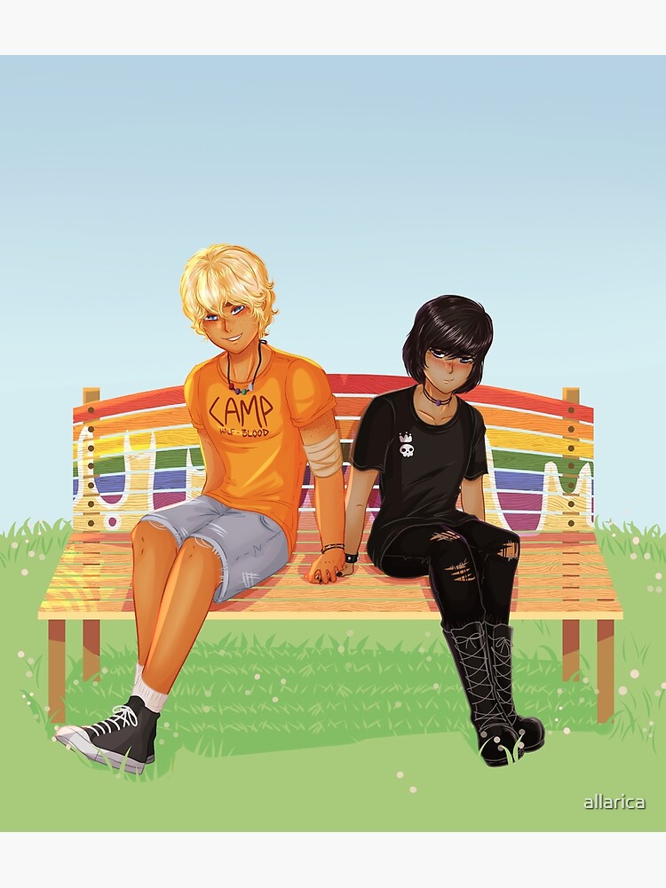 "Solangelo Pride" Poster for Sale by allarica | Redbubble