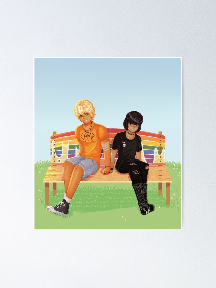 "Solangelo Pride" Poster for Sale by allarica | Redbubble