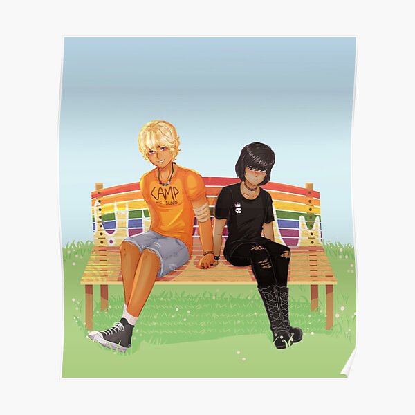 "Solangelo Pride" Poster for Sale by allarica | Redbubble
