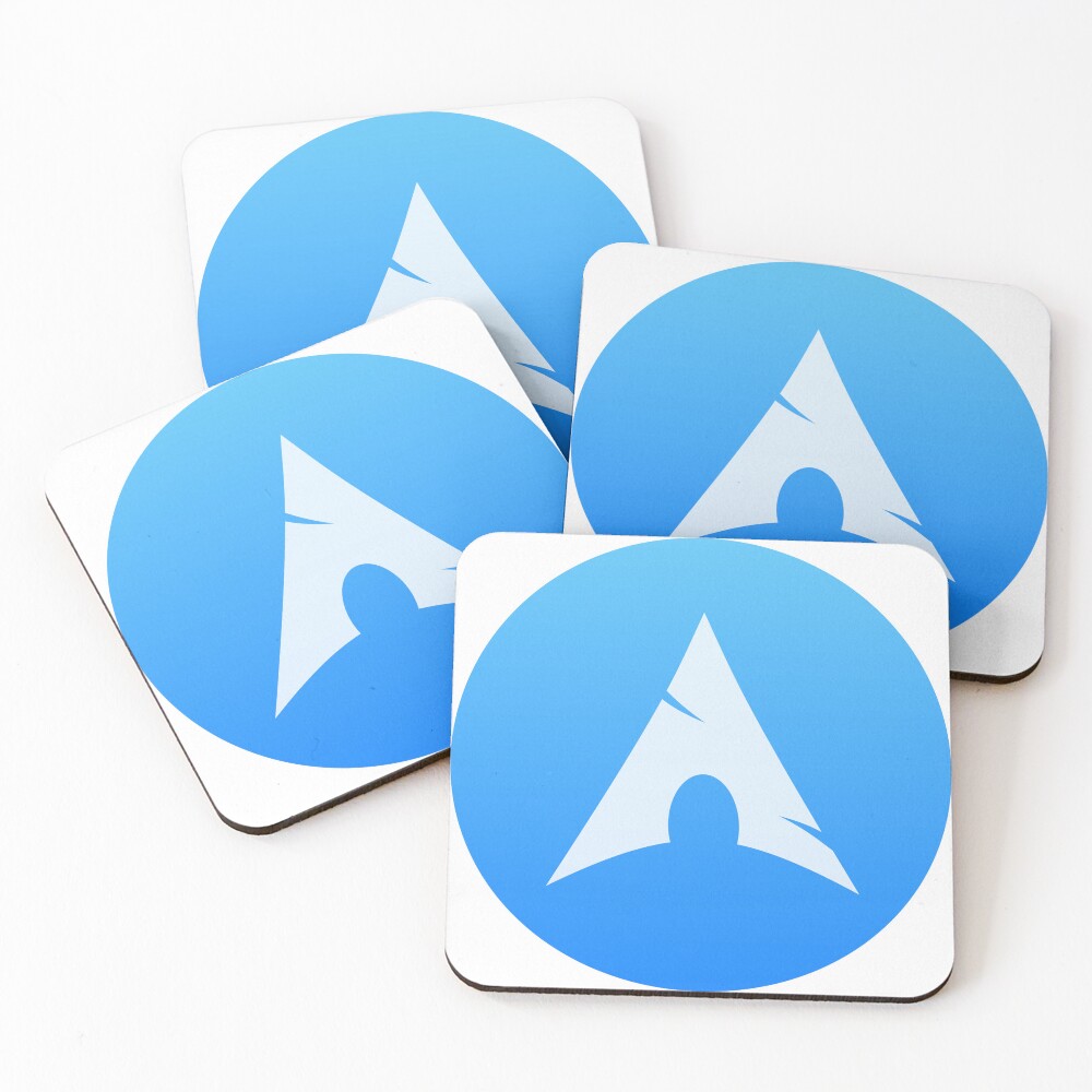 "Arch Linux logo" Sticker for Sale by codedgar | Redbubble