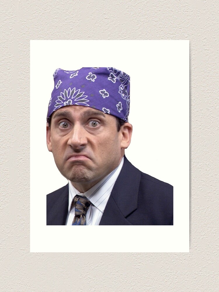 "Michael Scott Prison Mike The Office" Art Print by TyroDesign | Redbubble