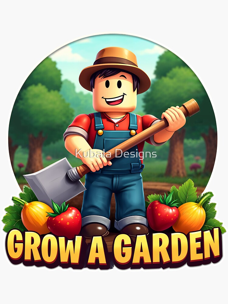"Roblox Grow a Garden" Sticker for Sale by Darcekar | Redbubble