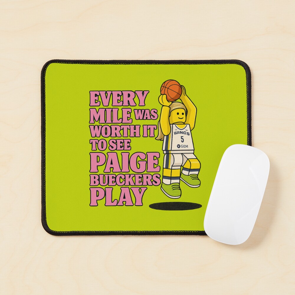 "LEGO Paige Bueckers WNBA Jump Shot Sticker " Sticker for Sale by ...