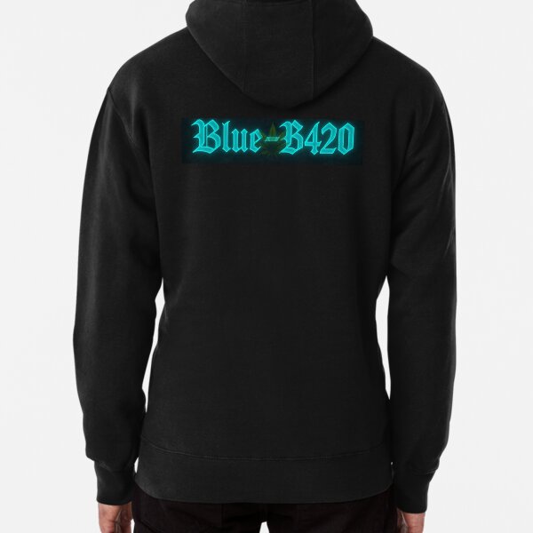 Hoodie mit "Blue_B420" von BlueB420 | Redbubble