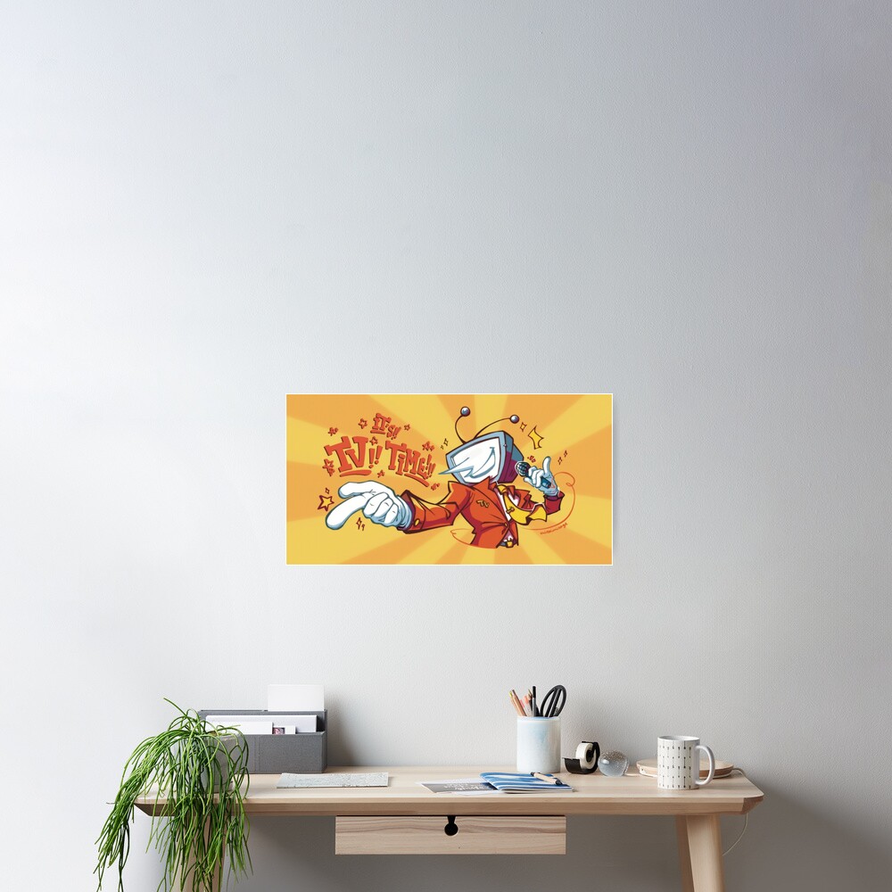 "It's TV Time! - Tenna Deltarune" Sticker by miroimirage | Redbubble