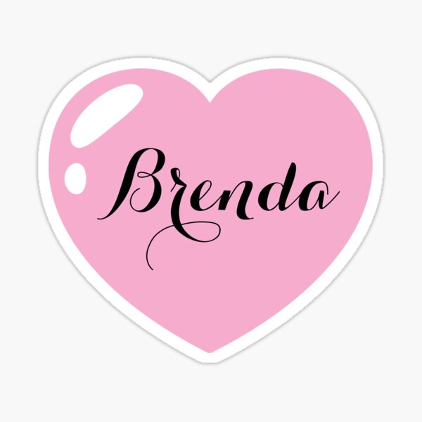 Brenda Name Tag Beautiful