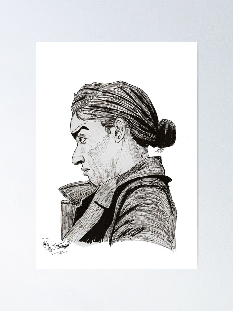 "Miss Potts" Poster by JFassenfeltArt | Redbubble