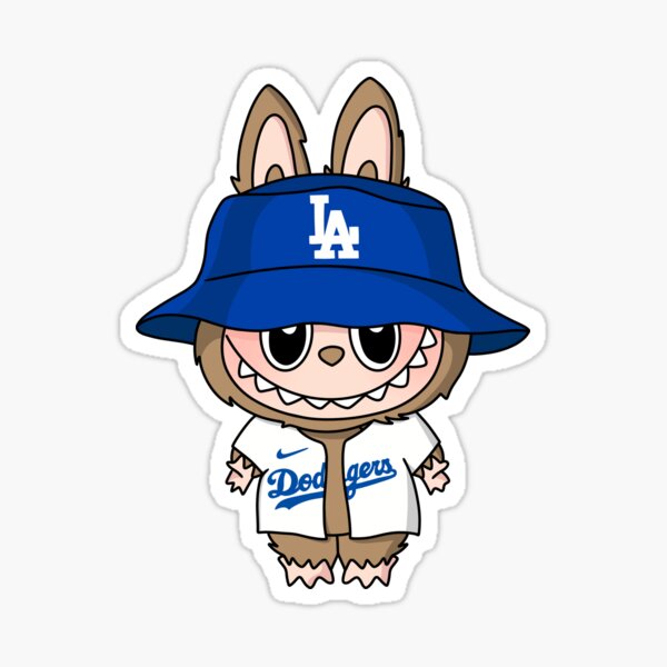 "Labubu Toffee Baseball Team" Sticker for Sale by Diyanggostyle | Redbubble