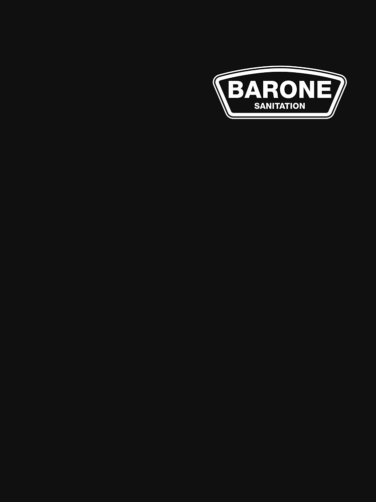 "Barone Sanitation" T-shirt for Sale by mattcox123 | Redbubble | barone ...