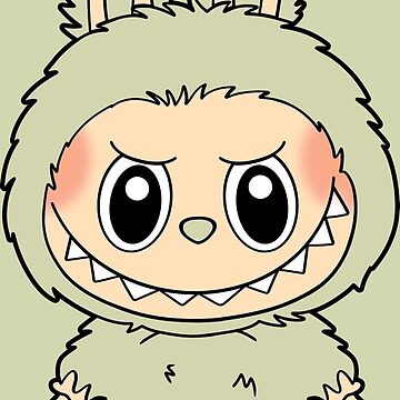 "Labubu green grape" Sticker for Sale by Diyanggostyle | Redbubble