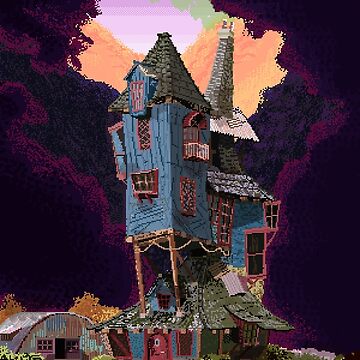 "The Weasley's Burrow" Art Board Print for Sale by La Ermitania | Redbubble