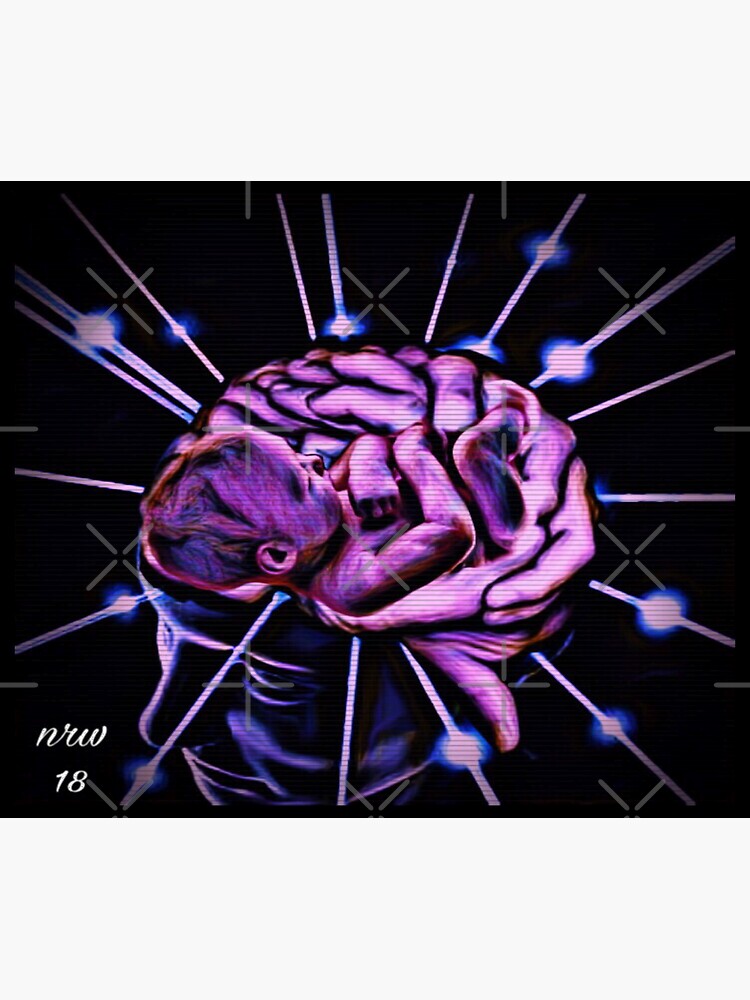 "Brainchild" Sticker by natnat7w | Redbubble