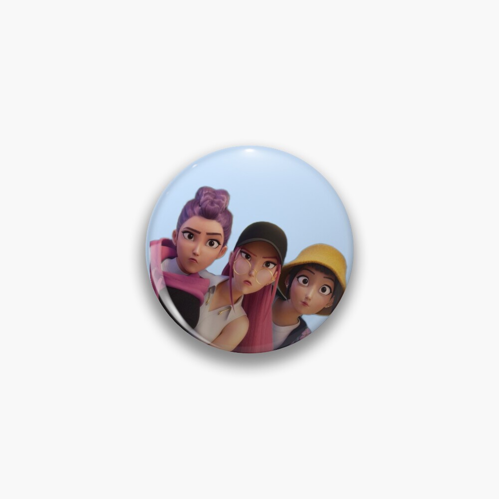 "Huntrix, Mira rumi Zoey " Sticker for Sale by jeongogh | Redbubble