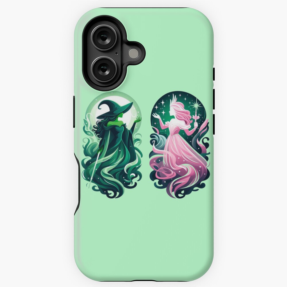 "Elphaba & Glinda Wicked the Musical" Sticker for Sale by NerdiPop ...