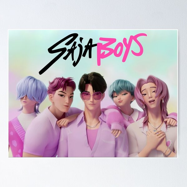 "Saja boys k pop demon hunter" Poster for Sale by Aakanksha97 | Redbubble