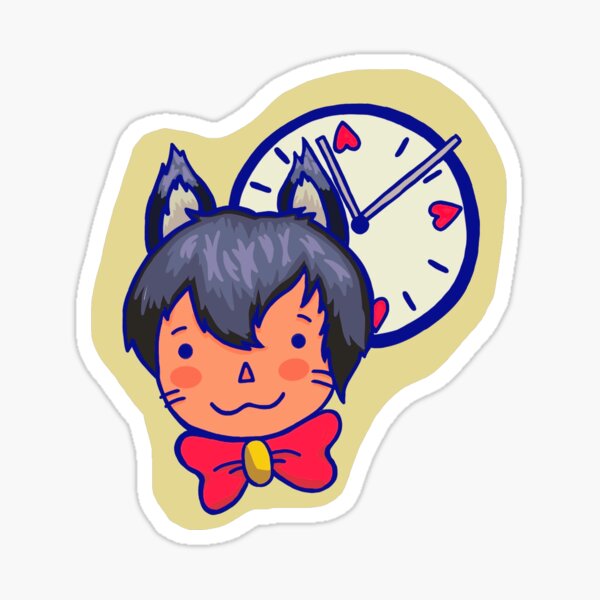 "Timothy Cat" Sticker for Sale by SavWRKS | Redbubble