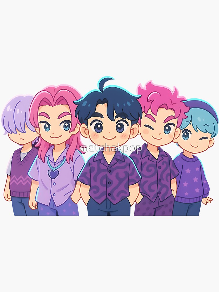 "Saja Boys Kpop Demon Hunters Anime Cute Chibi Style, Jinu Baby Abby ...