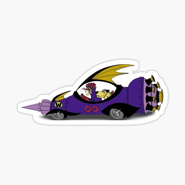 "Wacky Races Mean Machine – Dick Dastardly and Muttley Cartoon Design ...