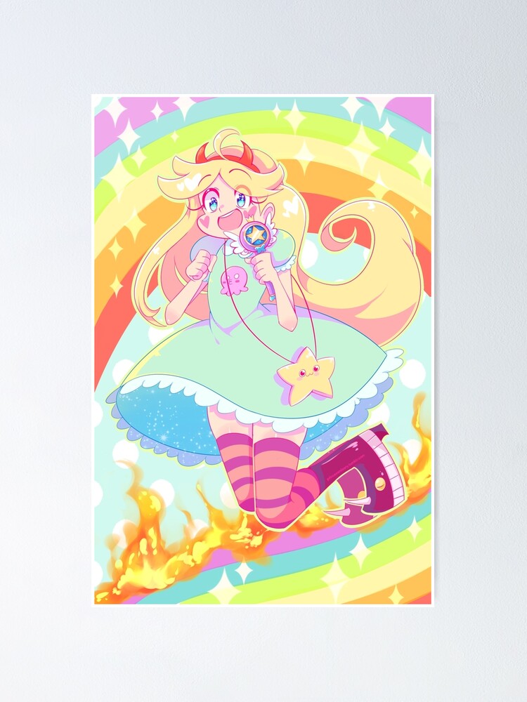 "Magical Girl" Poster for Sale by sailormadoka | Redbubble
