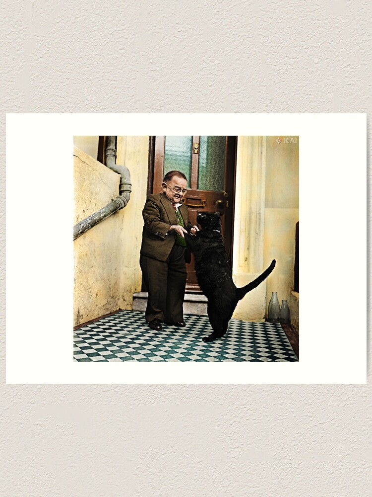 "Dwarf Henry Behrens, 1956 colorized" Art Print by KAI-Studio | Redbubble