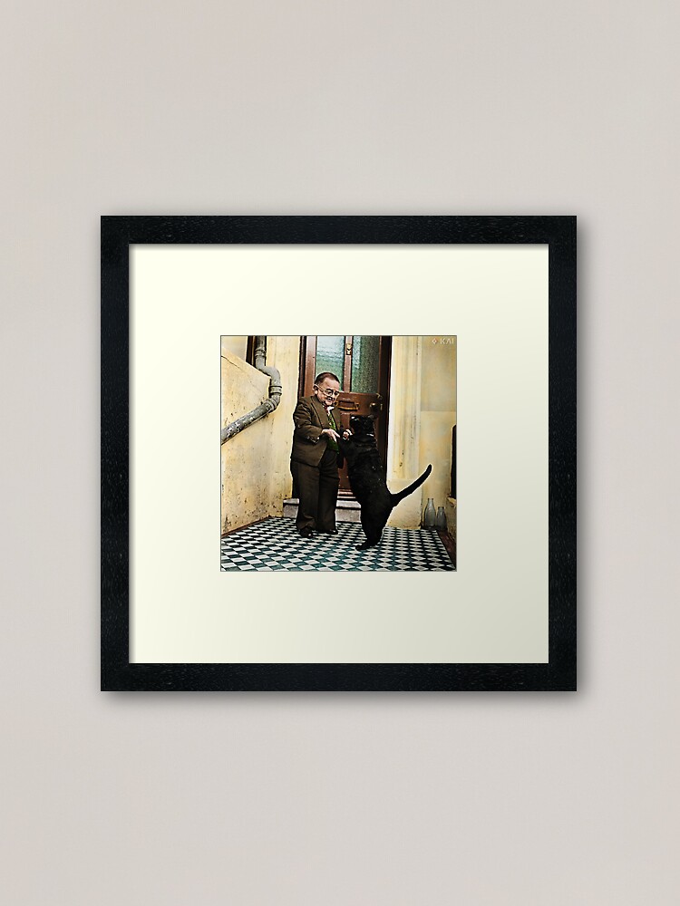"Dwarf Henry Behrens, 1956 colorized" Framed Art Print by KAI-Studio ...