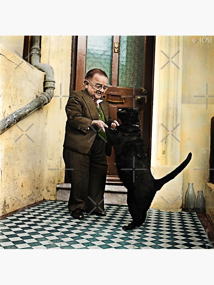 "Dwarf Henry Behrens, 1956 colorized" Framed Art Print by KAI-Studio ...