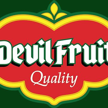 "One Piece Logo Series : Devil Fruit x Del Monte" Sticker for Sale by ...