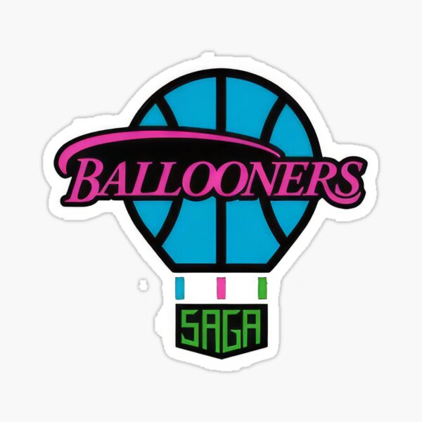 "Saga Ballooners Crest/Logo " Sticker for Sale by AIThrowback81 | Redbubble