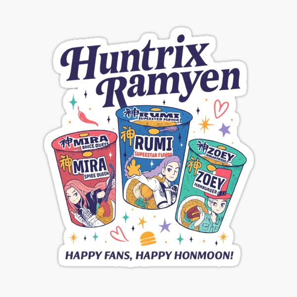 "KPDH Ramyeon, Demon Hunter Movie Inspired Noodle, Cool Korea Inspired ...