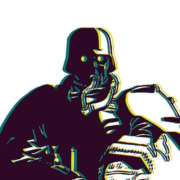 "Jin Roh" Sticker for Sale by lain-zine | Redbubble