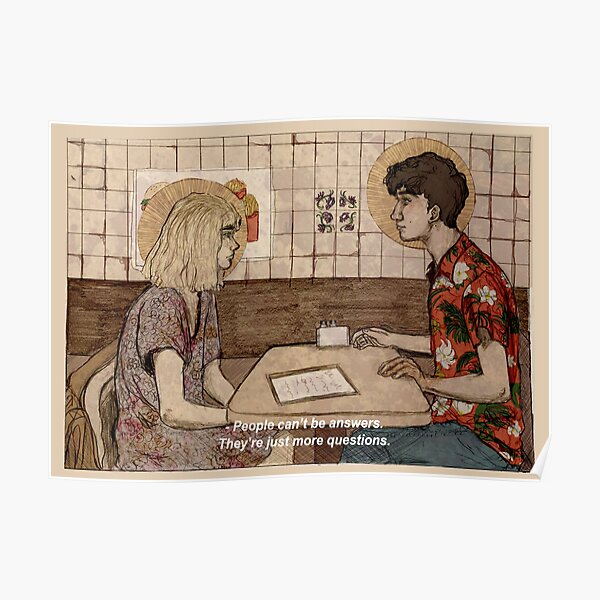 "TEOTFW- People Can't be Answers" Poster for Sale by wizardbot | Redbubble