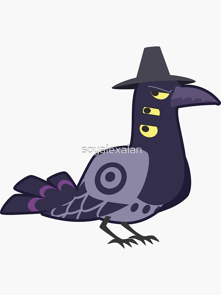 "SUSSIE THE MAGPIE - KPOP DEMON HUNTERS - SUSSY " Sticker by ...
