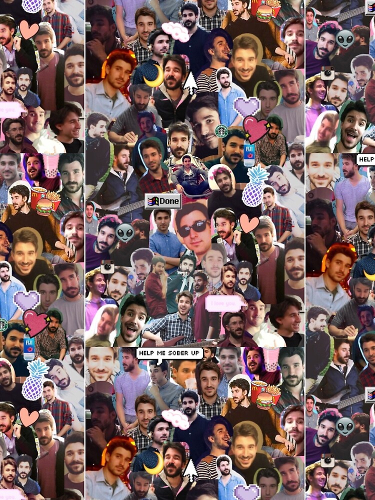 "Adam AJR Collage" T-shirt for Sale by ajrsclick | Redbubble | ajr ...