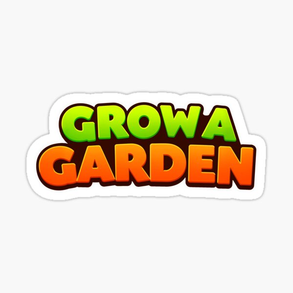 "Roblox Grow a Garden" Sticker for Sale by Darcekar | Redbubble