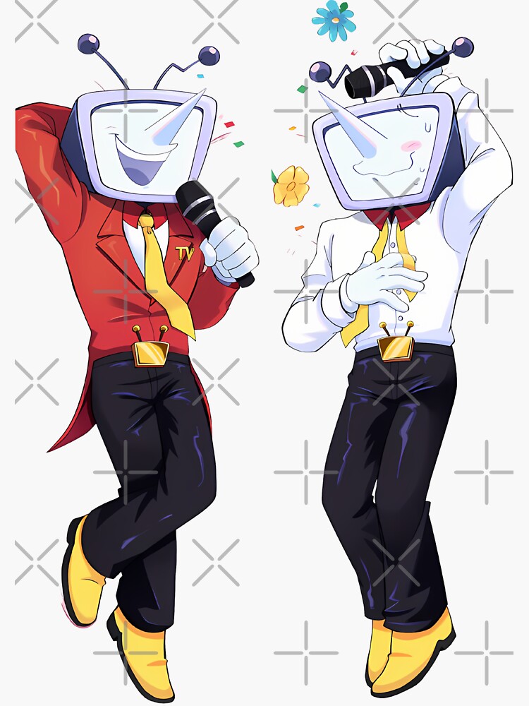 "Tenna Deltarune Fanart | Mr. Tenna Design from Chapter 3" Sticker for ...