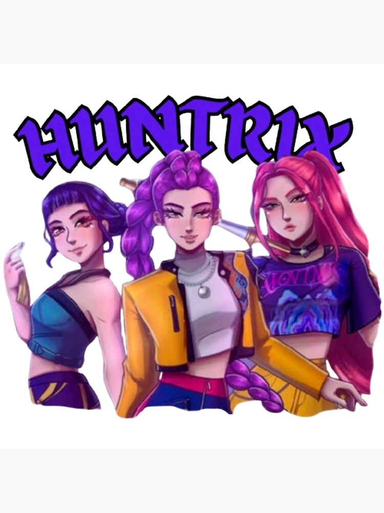 "Huntrix Demon Hunters" Poster for Sale by KatieStores77 | Redbubble