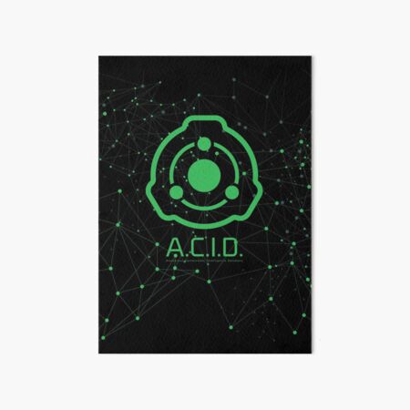 "A.C.I.D. Logo" Art Board Print for Sale by TheVolgun | Redbubble