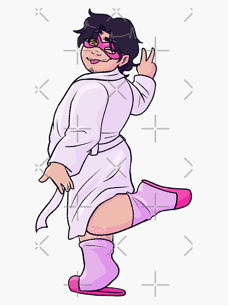 "BOBBY!!!!" Sticker for Sale by Chaos-Potato | Redbubble