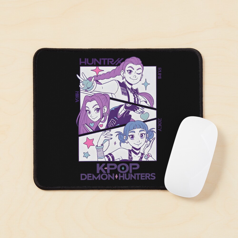 "HUNTR/X - HUNTRIX Kpop Demon Hunter Girl Group – Rumi Zoey Jinu KDPh ...
